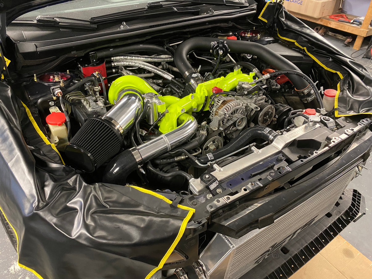 WRX/ STi Rotated Turbo Kit – SS Fabrication