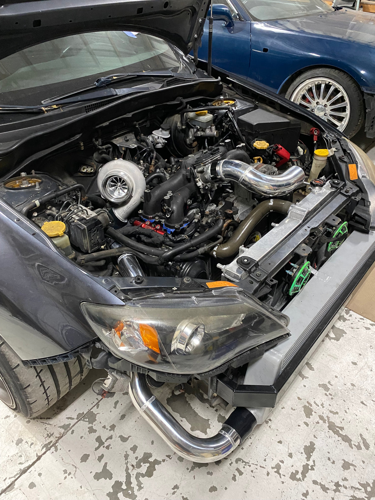 WRX/ STi Rotated Turbo Kit – SS Fabrication