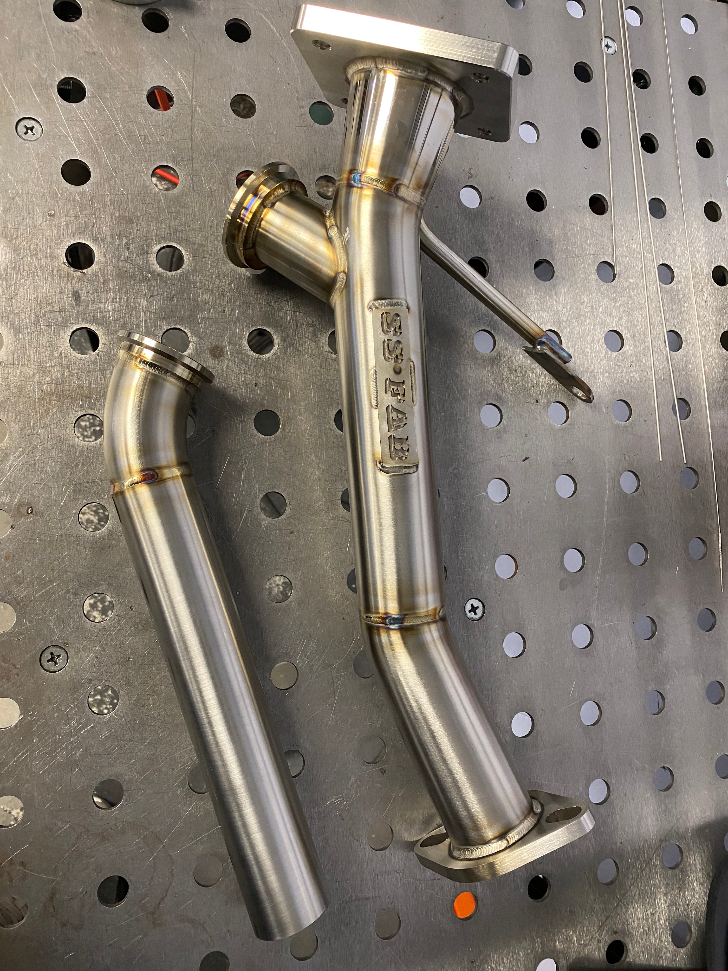 Subaru Rotated Turbo Up Pipe 02-14 WRX/ 04-21 STi – SS Fabrication