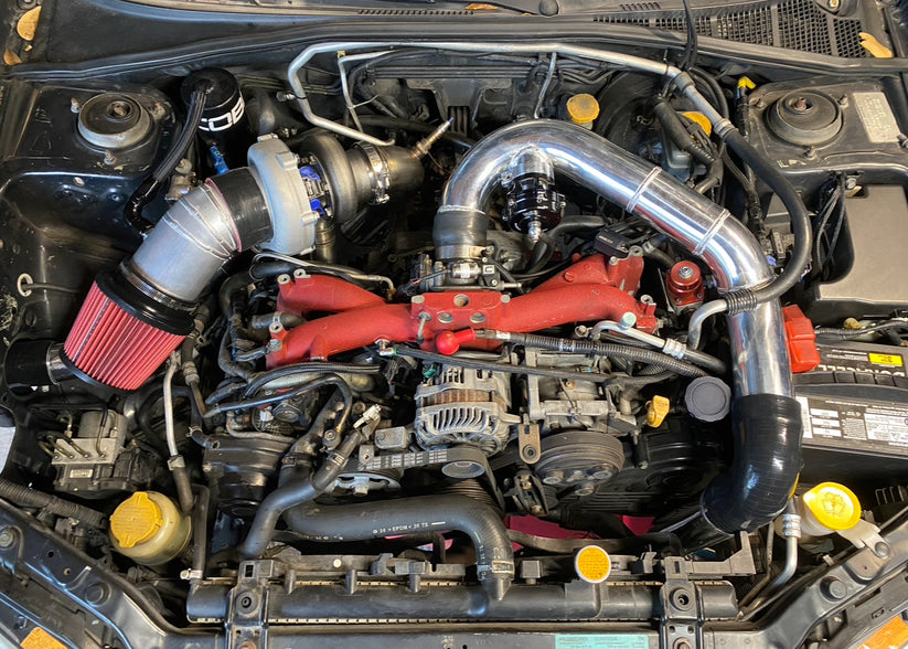 WRX/ STi Rotated Turbo Kit – SS Fabrication